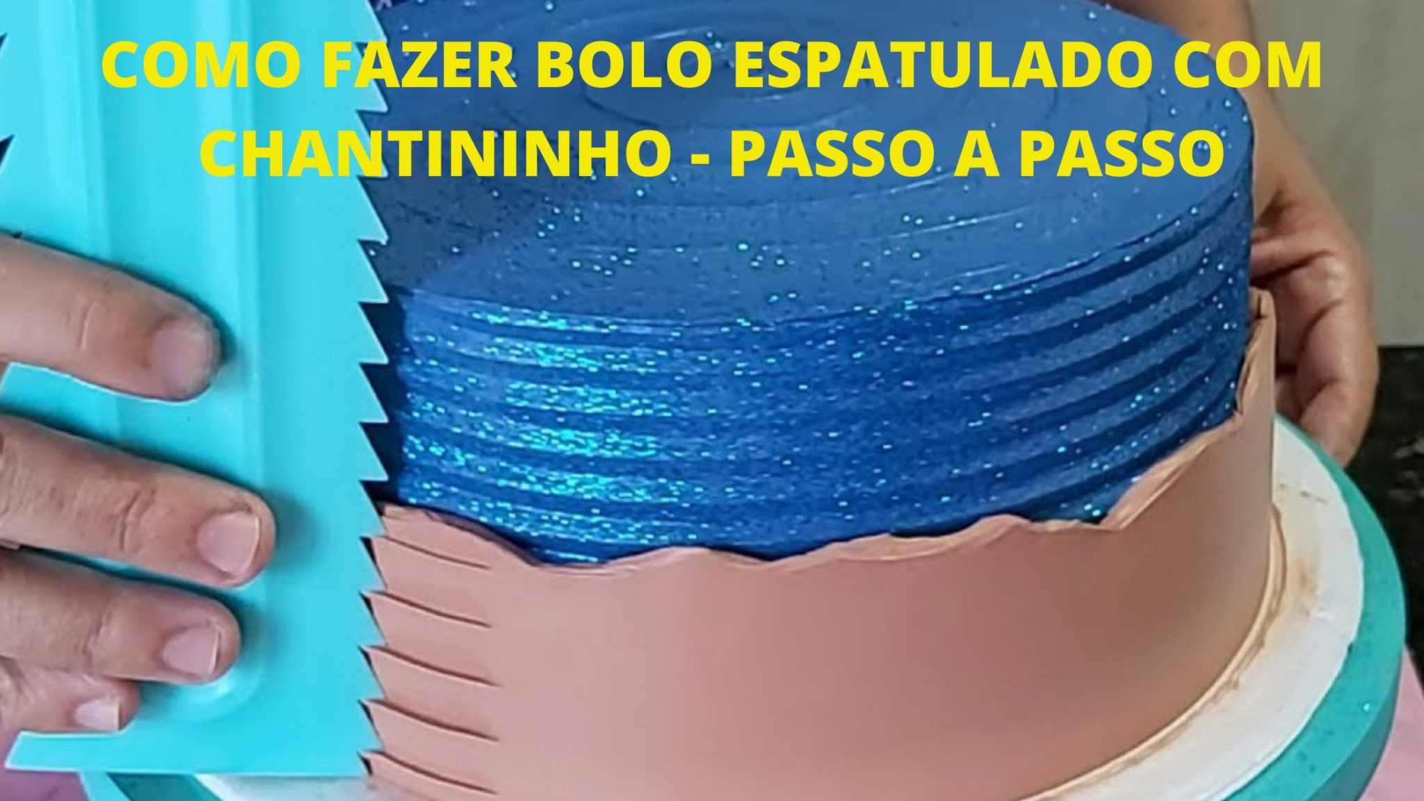 COMO FAZER BOLO ESPATULADO COM CHANTININHO – PASSO A PASSO ...